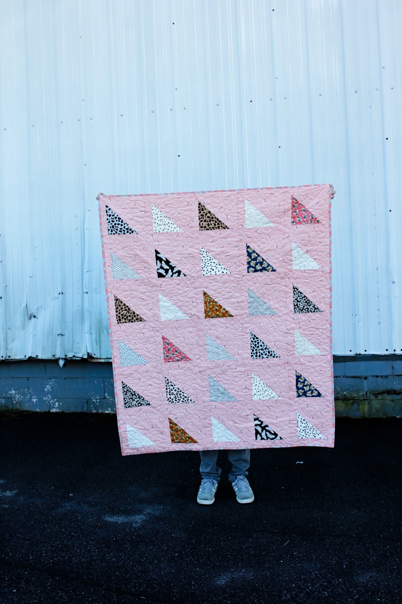 The Triangle Showcase Quilt PDF Pattern | Etsy