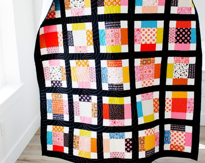 All Patched up Charm Square Quilt PDF Pattern - Etsy