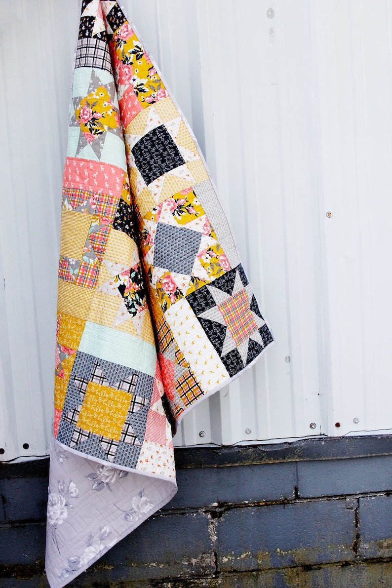 The Happy Patch Quilt PDF Pattern - Etsy