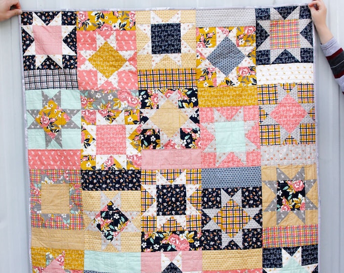 The Happy Patch Quilt PDF Pattern - Etsy