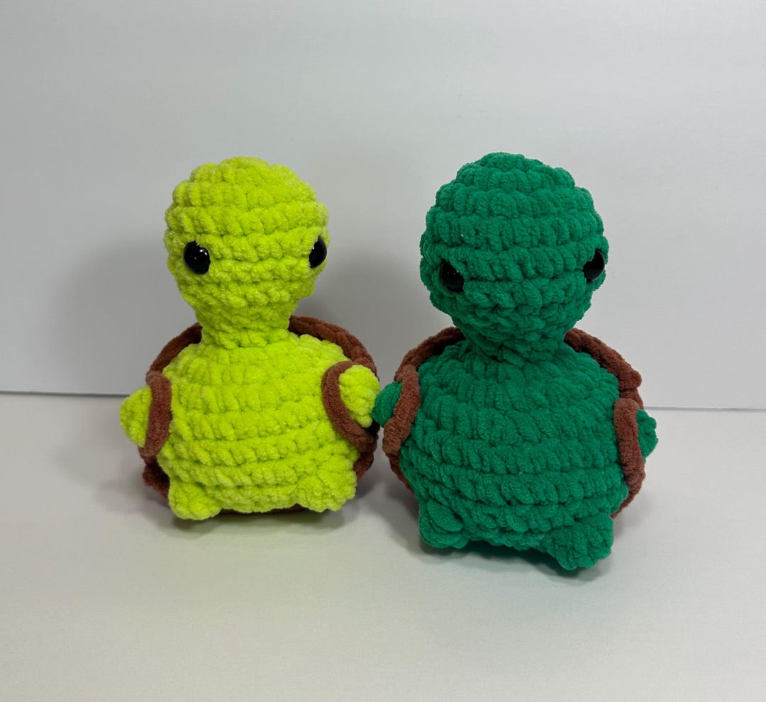 Crochet Turtle, Booty Turtle, Backpack Turtle, Turtle Plushie, Turtle ...