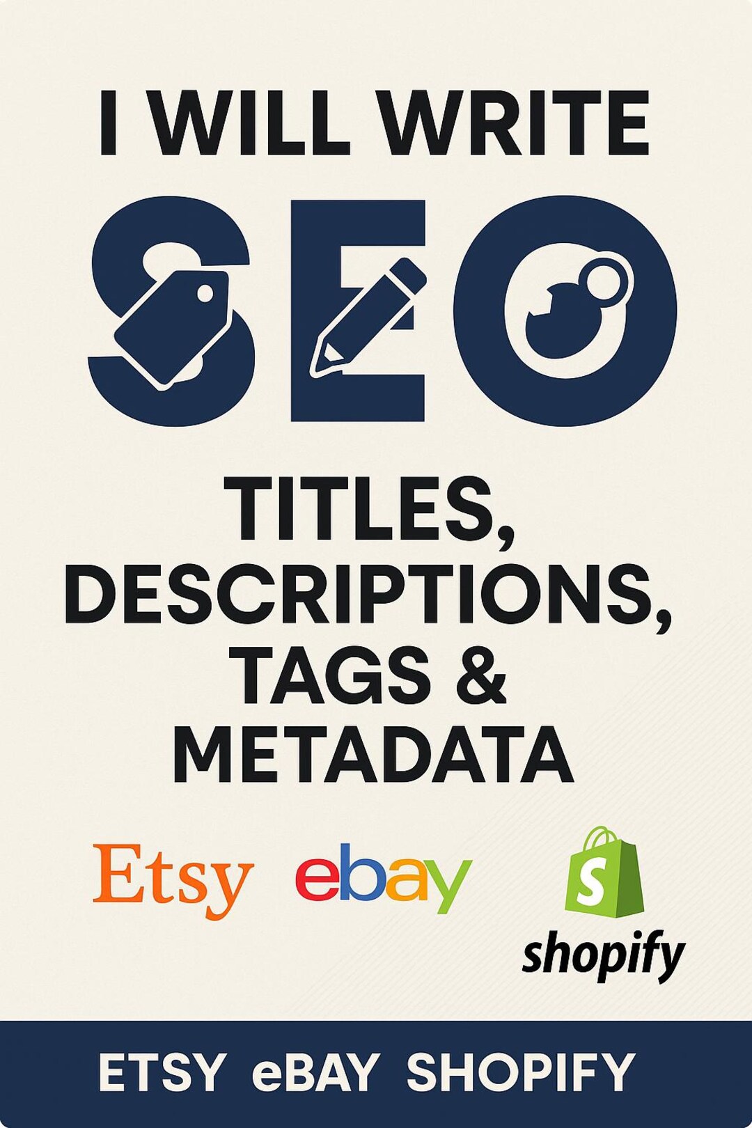 SEO Titles, Descriptions & Tags for 20 Product Listings | Etsy, Ebay ...