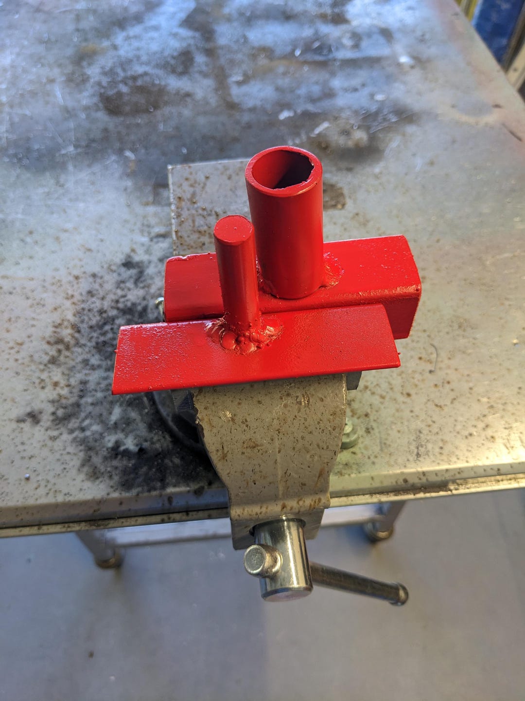 Metal Bending Jig, 2 Piece, 1/2" X 1" Sizes, Vise-mounted, Free ...