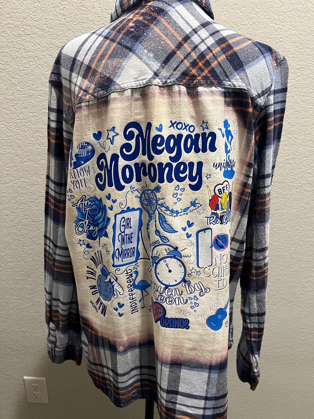 Western Graphic Flannel Shirt Jacket, Country Concert Outfit, Vintage ...
