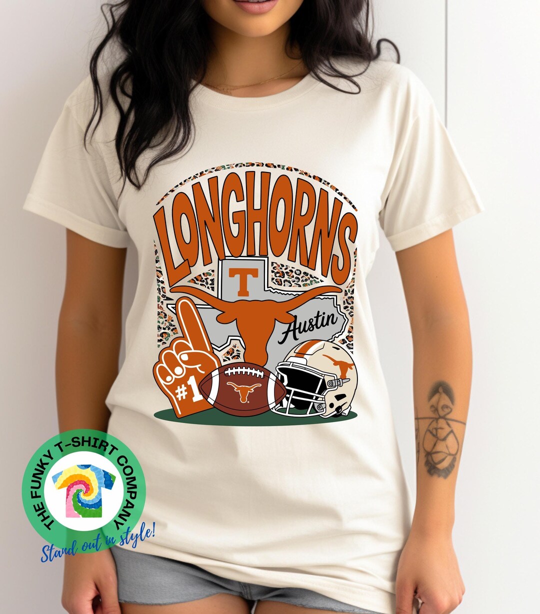 Longhorn Fan Tshirt for University of Texas - Etsy