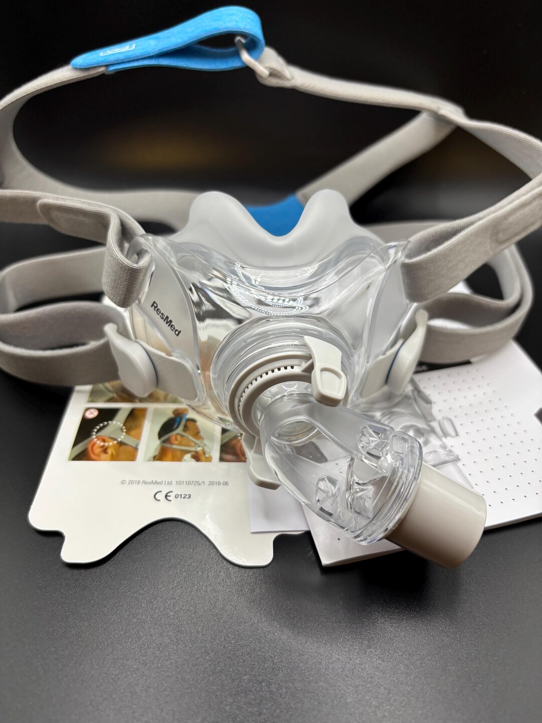 F30 Medium Full Face Mask-factory Sealed Sleep Lab Series - Etsy