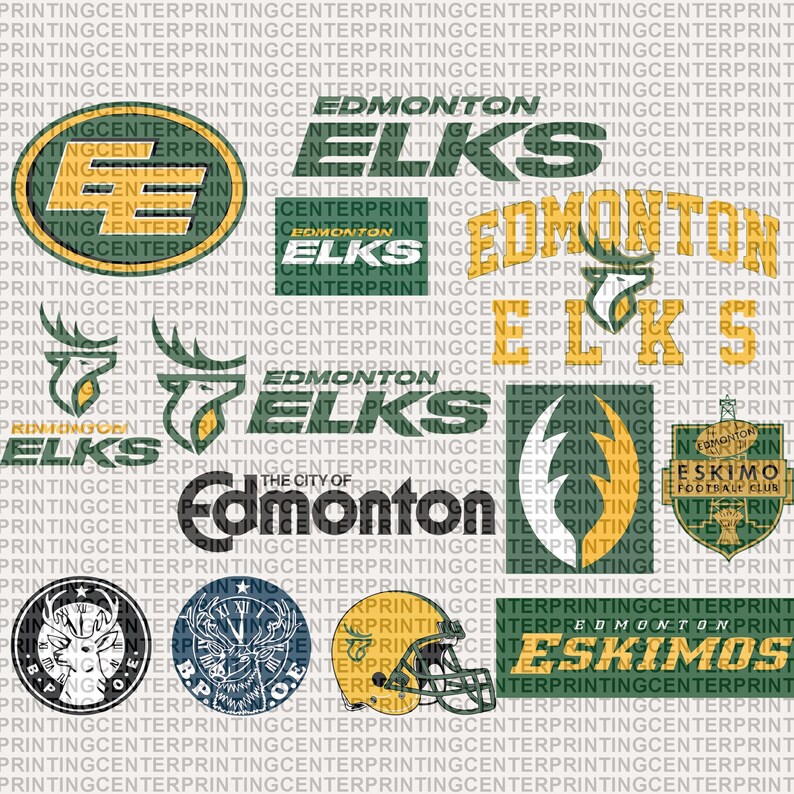 Elks Svg,edmonton Svg,eskimos Svg,elks Bundle,logo I Cup, Tshirt, Clip ...