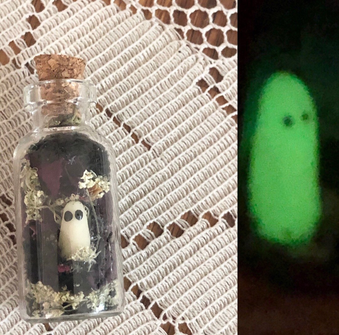 Spirit Jars With Glow in the Dark Spirit Ghost Choose Yours Shown in ...