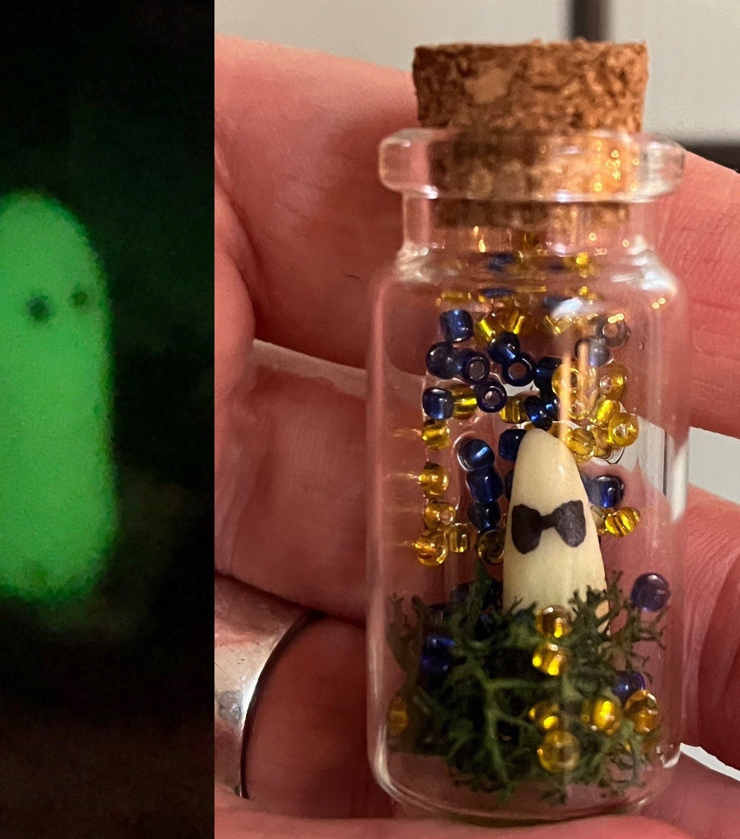 Spirit Jars With Glow in the Dark Ghost Choose Your Spirit Shown in ...