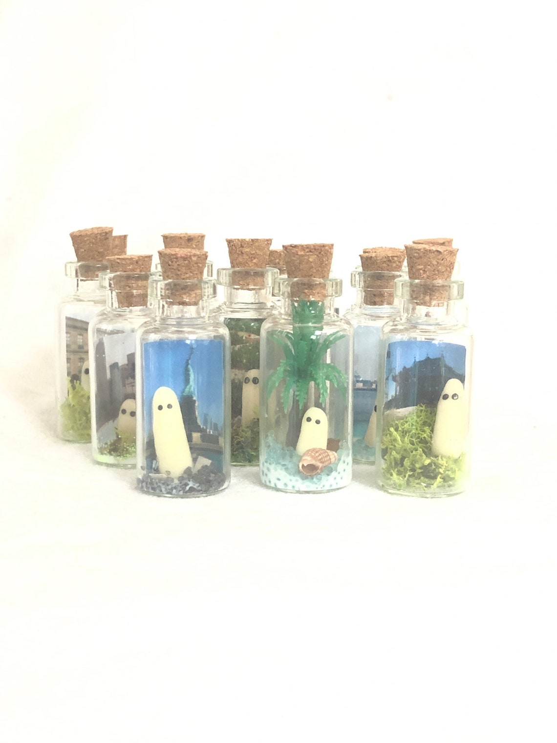 Spirit Jars With Glow in the Dark Spirit Ghost Choose Your - Etsy