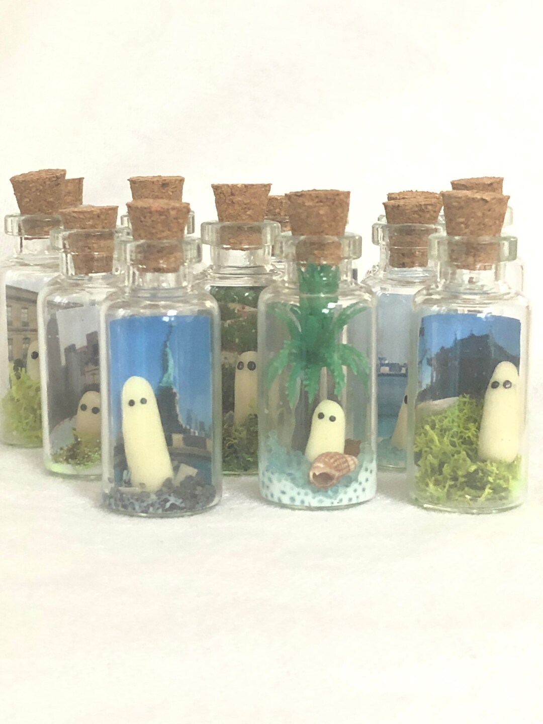 Spirit Jars With Glow in the Dark Spirit Ghost Choose Your Spirit ...