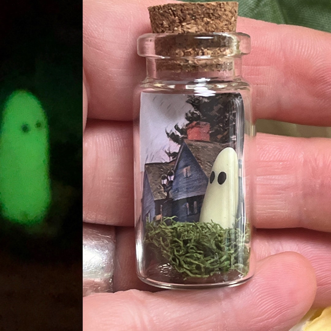 Spirit Jars With Glow in the Dark Spirit Ghost Choose Yours Shown Salem ...
