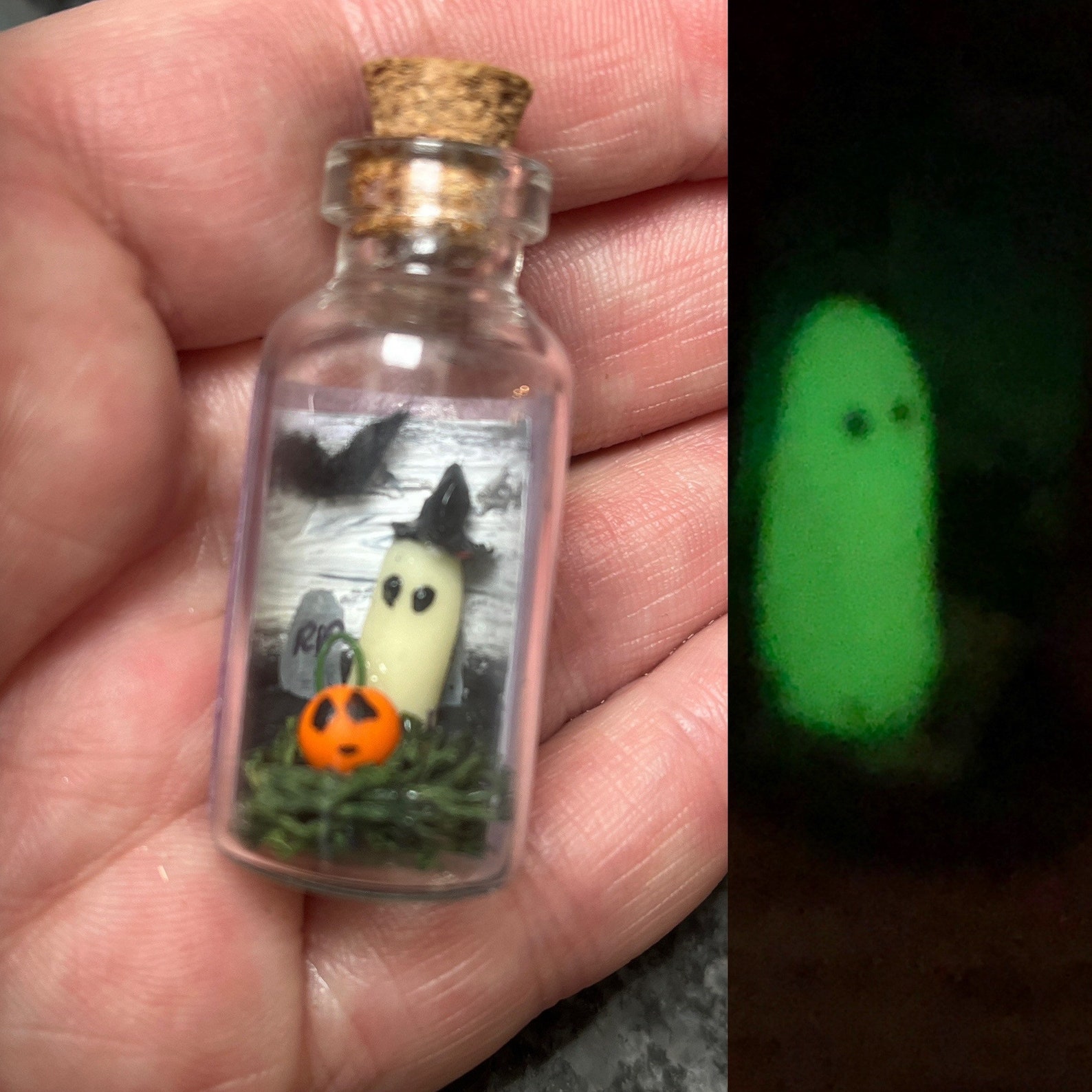 Spirit Jars With Glow in the Dark Spirit Ghost Choose Yours - Etsy