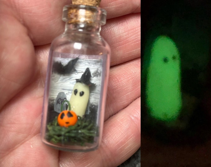 Spirit Jars With Glow in the Dark Spirit Ghost Choose Yours - Etsy