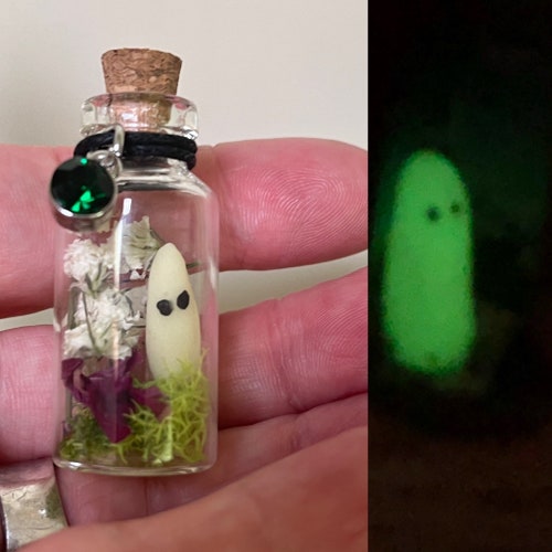 Spirit Jars With Glow in the Dark Spirit Ghost Choose Your - Etsy