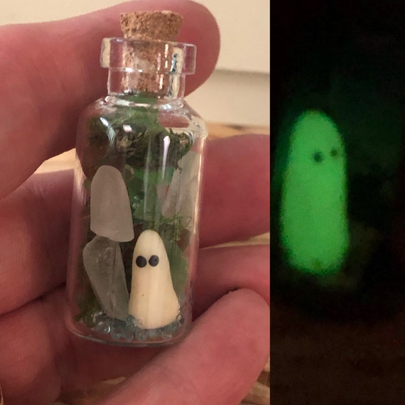 Spirit Jars With Glow in the Dark Spirit Ghost Choose Your - Etsy