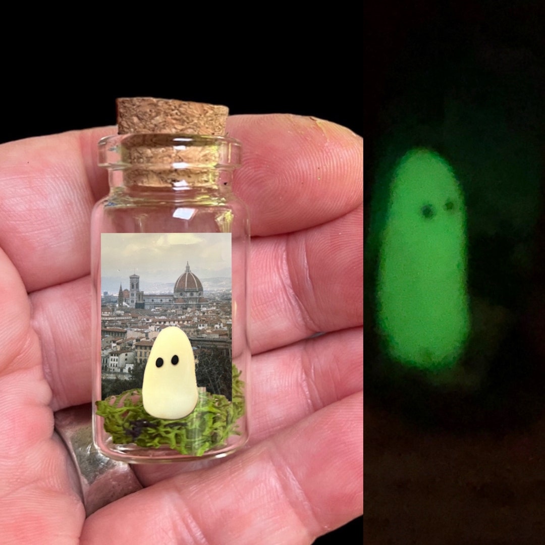 Spirit Jars With Glow in the Dark Spirit Ghost Choose Yours Shown in ...