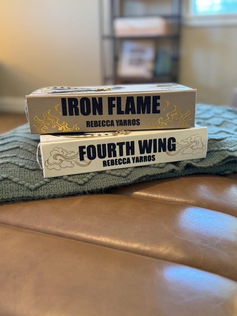 Fourth Wing and Iron Flame Special Edition Set by Rebecca Yarros - Etsy
