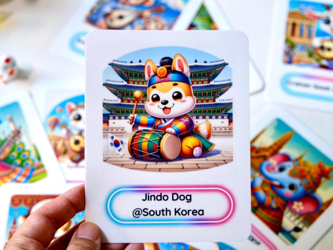 Cute Animal Flash Cards for Toddlers and Kids, Baby Gift, Kids Gift ...