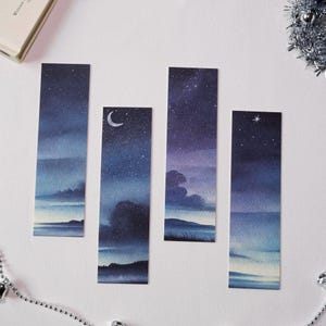 Living in Nature Bookmark Set, Book Lover Gift, Christmas Gift, Nature ...