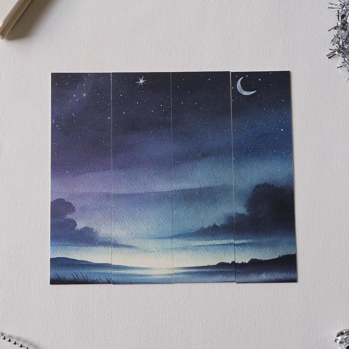 Living in Nature Bookmark Set, Book Lover Gift, Christmas Gift, Nature ...