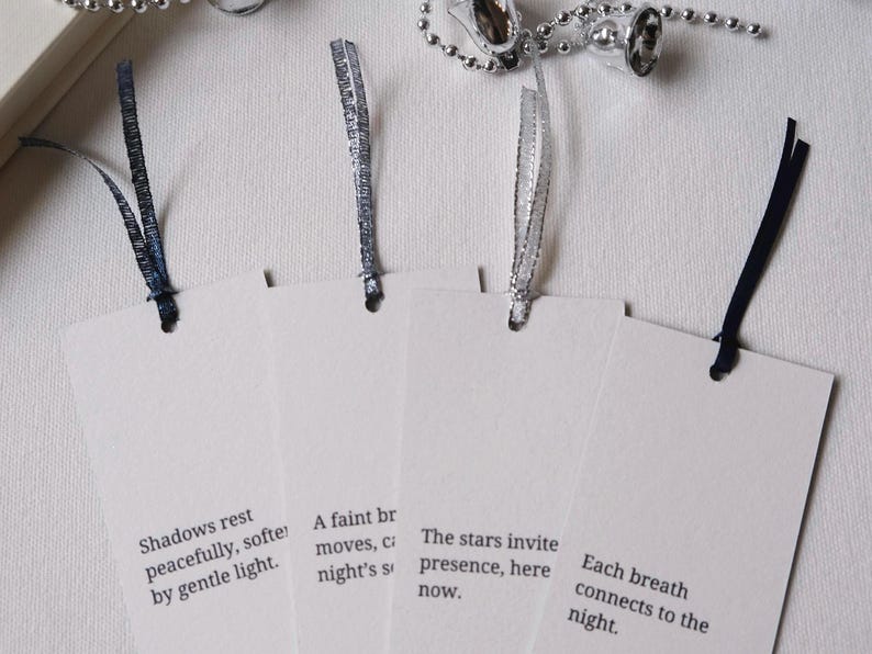 Living in Nature Bookmark Set, Book Lover Gift, Christmas Gift, Nature ...