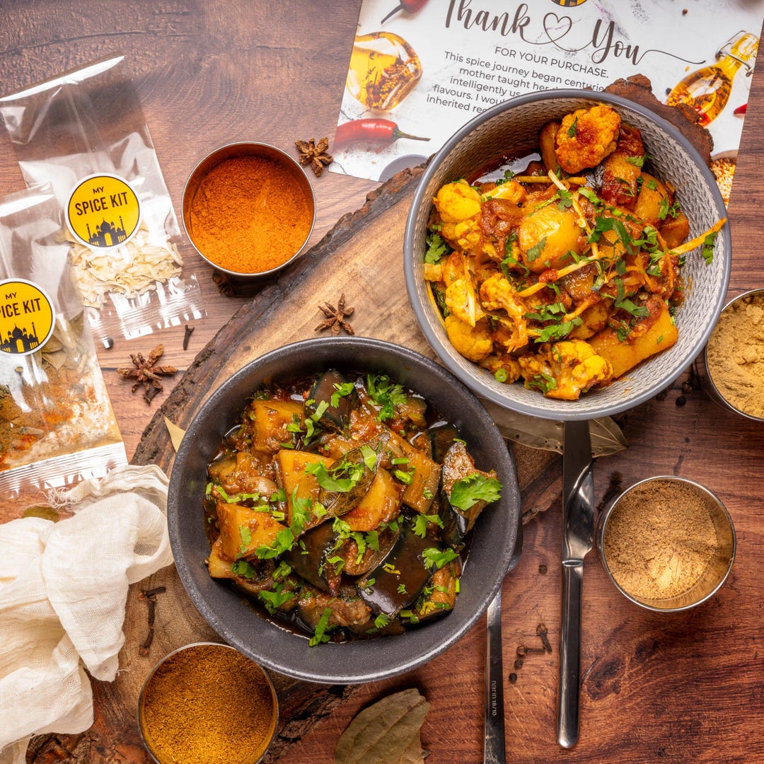 Organic Vegetable Curry Kit . Spice Kit. Gift. Gift for Men. Festive ...