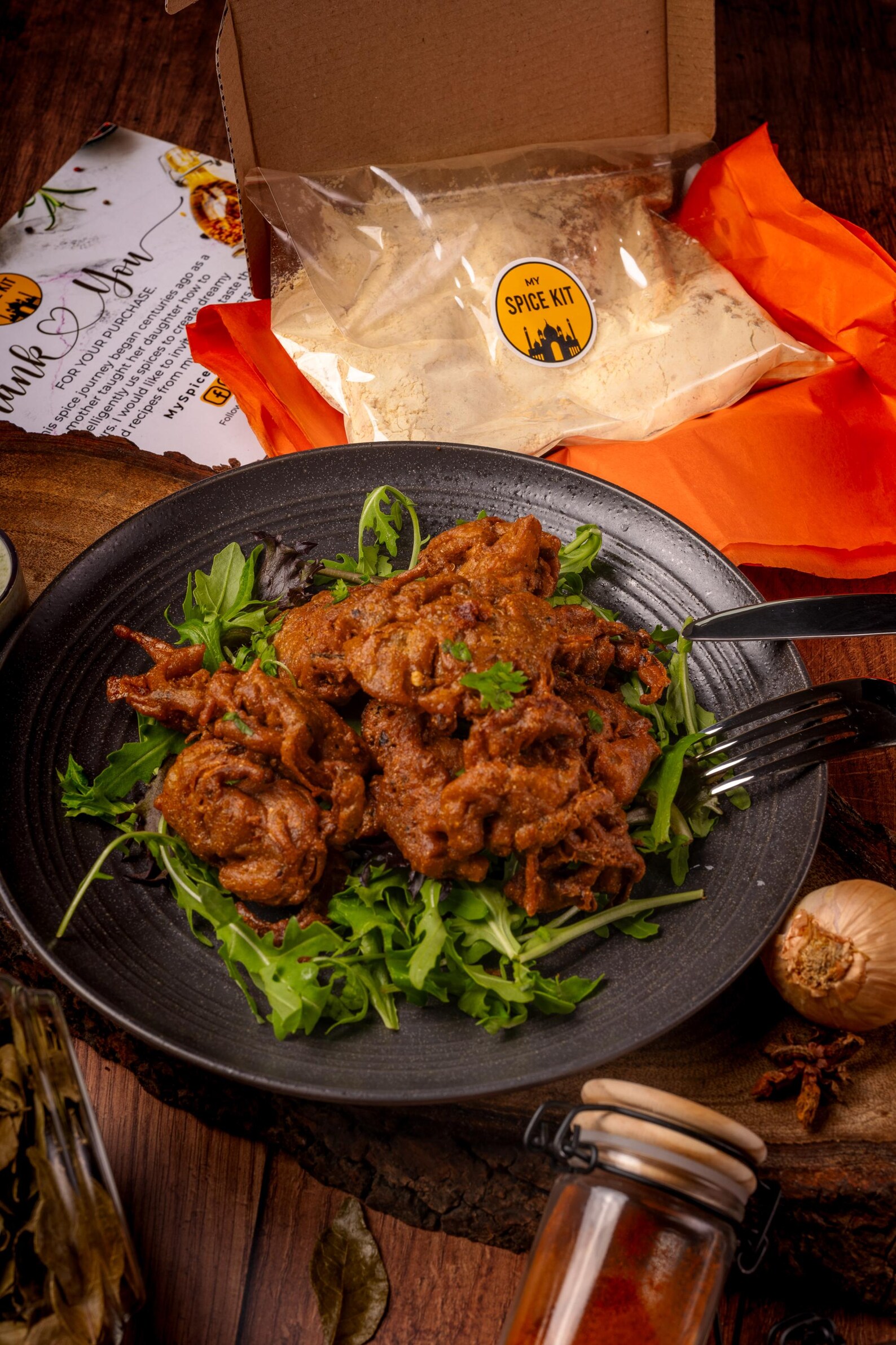 Organic Pakora . Spice Kit. Gift. Gift for Men. Festive Gift. Food Gift ...