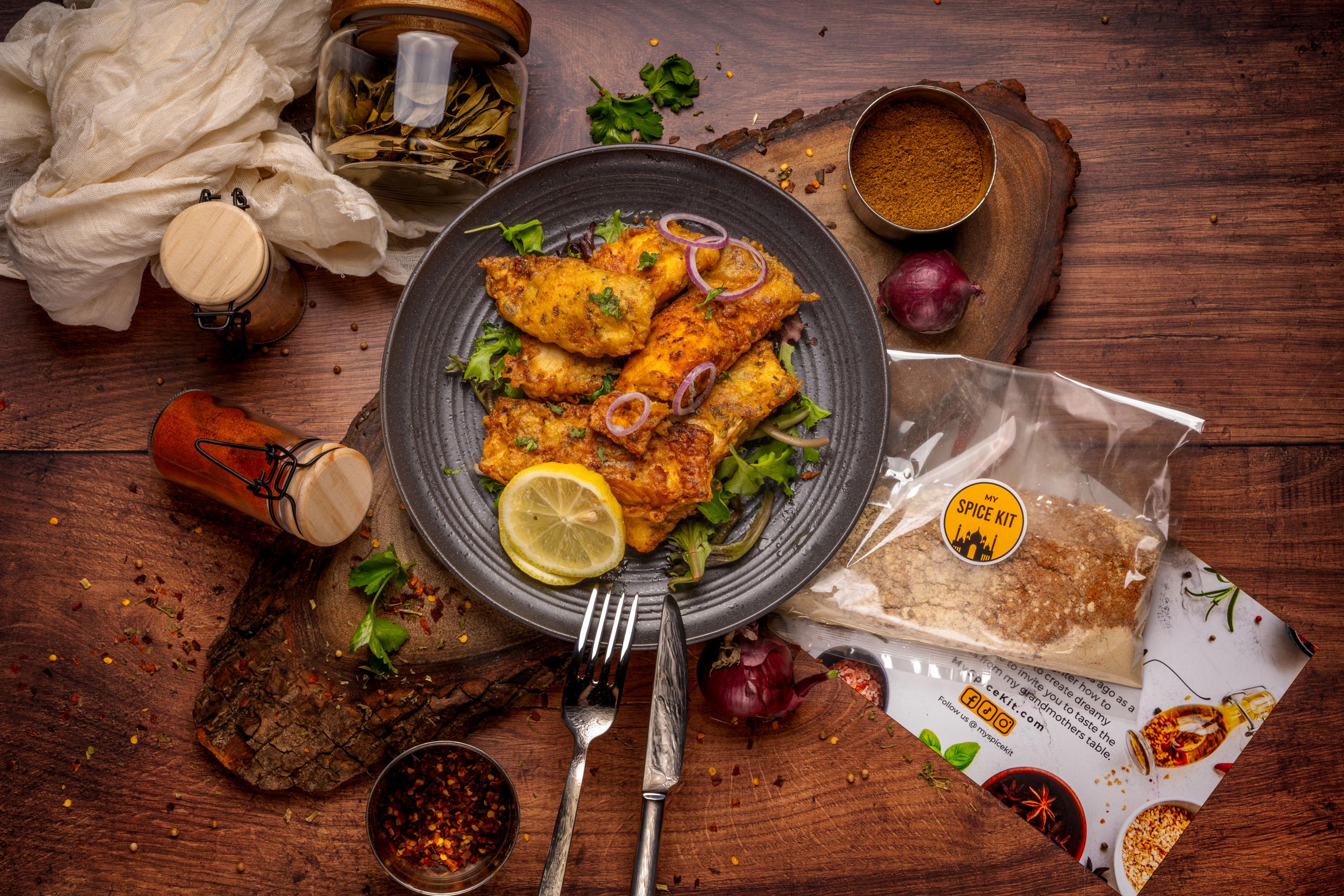 Organic Masala Fish Spices. Spice Kit. Gift. Gift for Men. Festive Gift ...