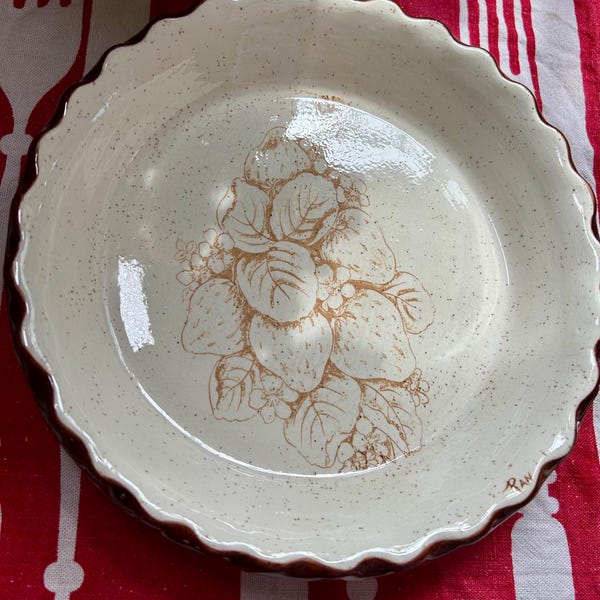 Vintage Pie Plate - Etsy