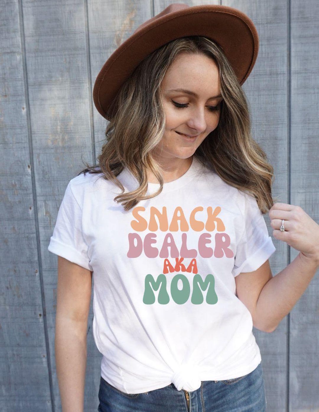 Funny Snack Dealer Aka Mom Unisex Jersey Short Sleeve Tee, Snack Lover ...