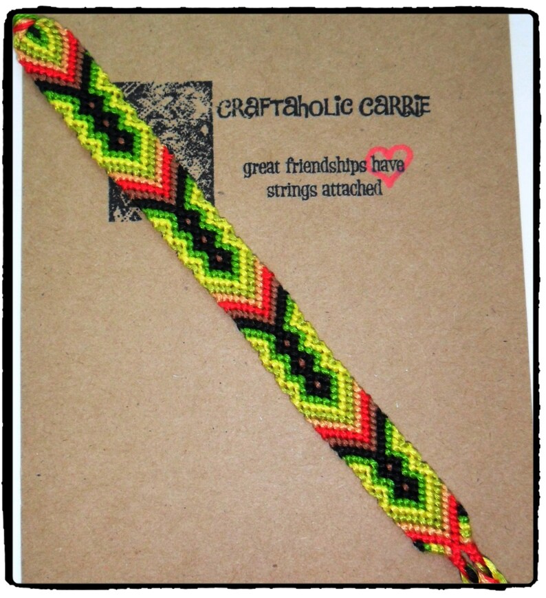 Native Woven Friendship Bracelet #23549 - Etsy