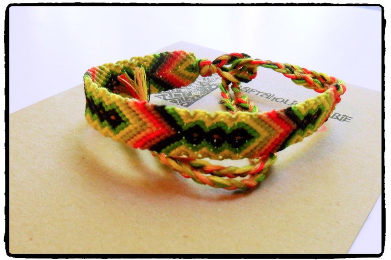 Native Woven Friendship Bracelet #23549 - Etsy