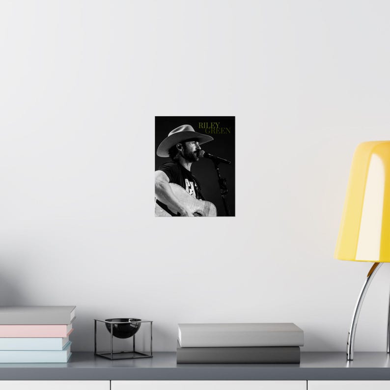 RILEY GREEN POSTER- Stylish Matte Vertical Posters for Music Lovers ...