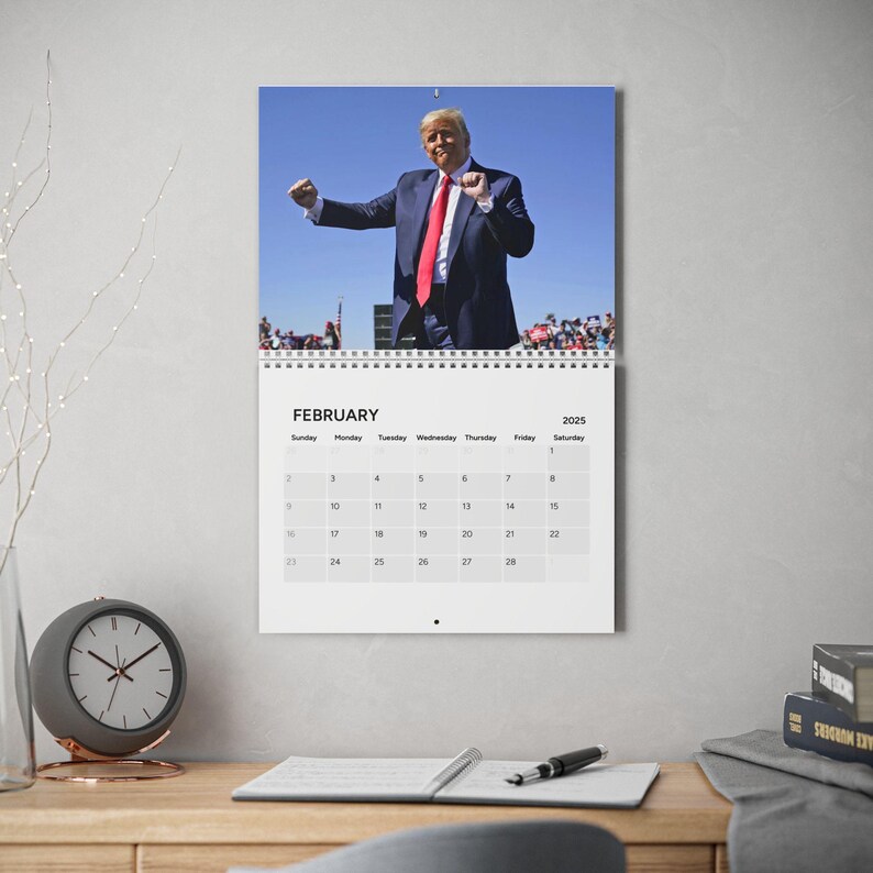 Trump Calendar (2025) - Etsy