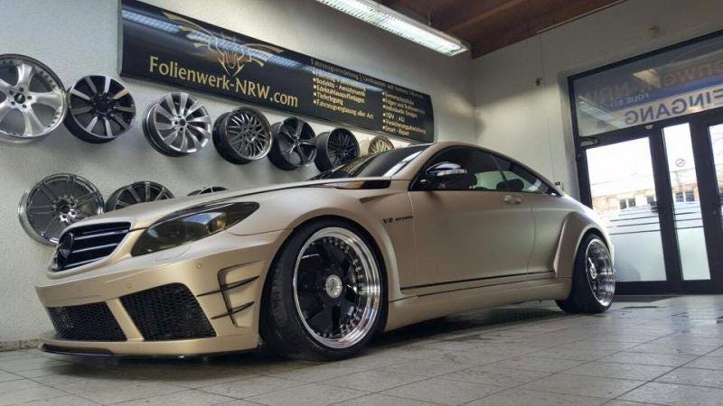 Mercedes-benz W216 -wide Full Body Kit BLACK SERIES - Etsy