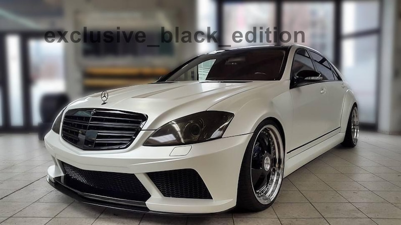 Mercedes-benz W221 -wide Full Body Kit BLACK SERIES - Etsy