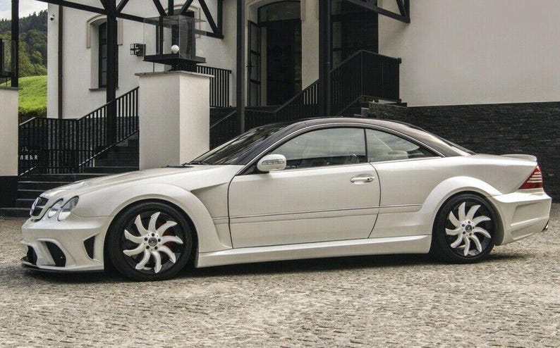 Mercedes-benz W215 -wide Full Body Kit BLACK SERIES - Etsy