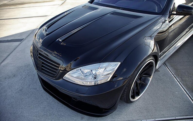 Mercedes-benz W221 -wide Full Body Kit BLACK SERIES - Etsy