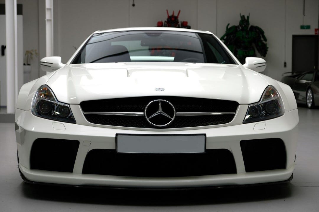 Mercedes-benz SL R230 - Wide Full Body Kit BLACK SERIES - Etsy