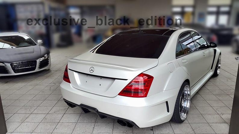 Mercedes-benz W221 -wide Full Body Kit BLACK SERIES - Etsy