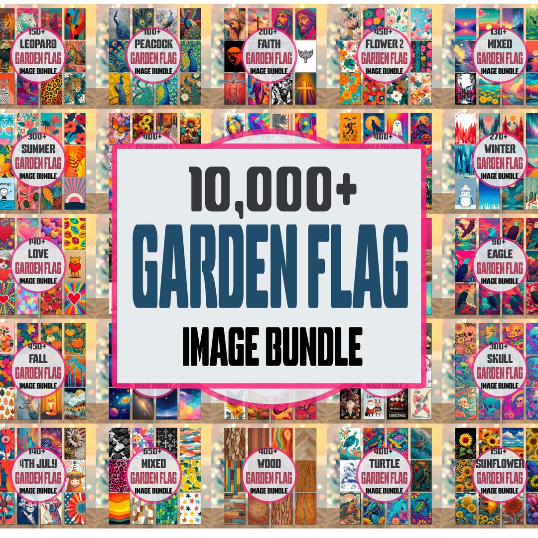 10000 Garden Flag Sublimation Designs Png, Garden Flag Sublimation ...