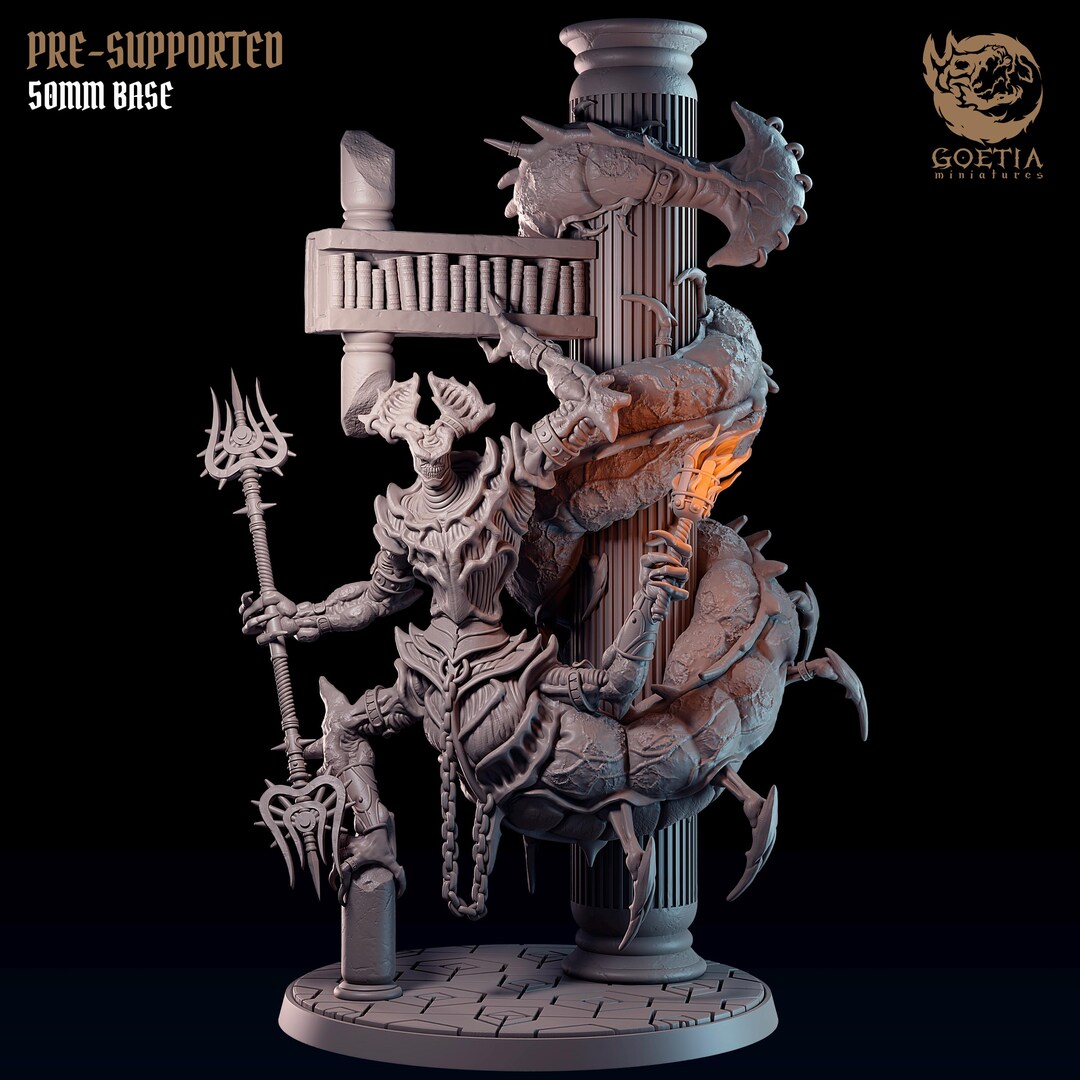 Keeper of the Oath | Demon Devil Miniature | Goetia Miniatures ...