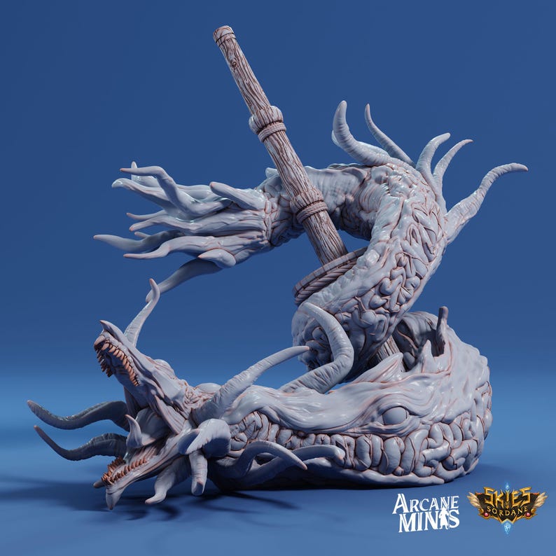 Gravity Terror 3D Printed Cosmic Horror Miniature for Tabletop Rpgs and ...
