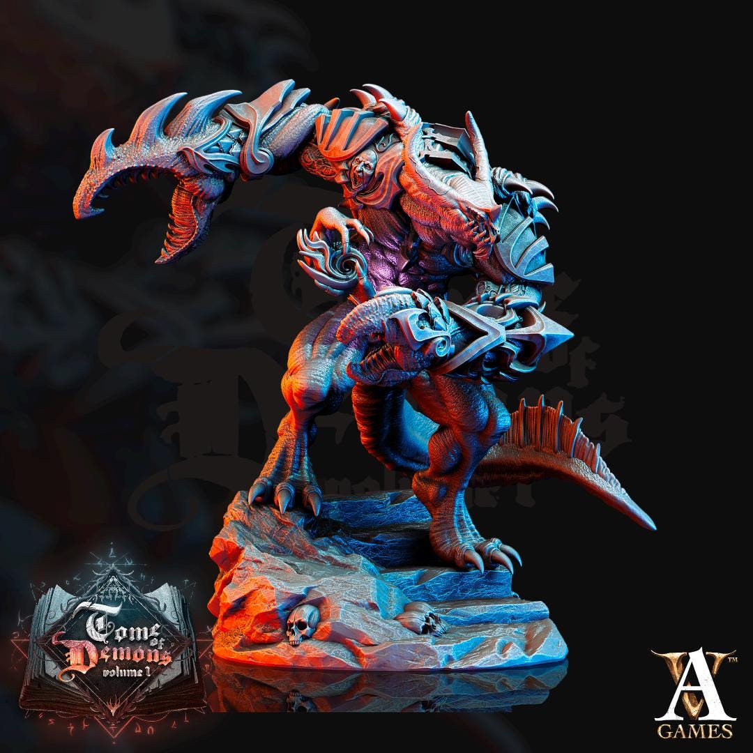 Kabeiroth | Demon Miniature | Archvillain Games | Tome of Demons Vol 1 ...