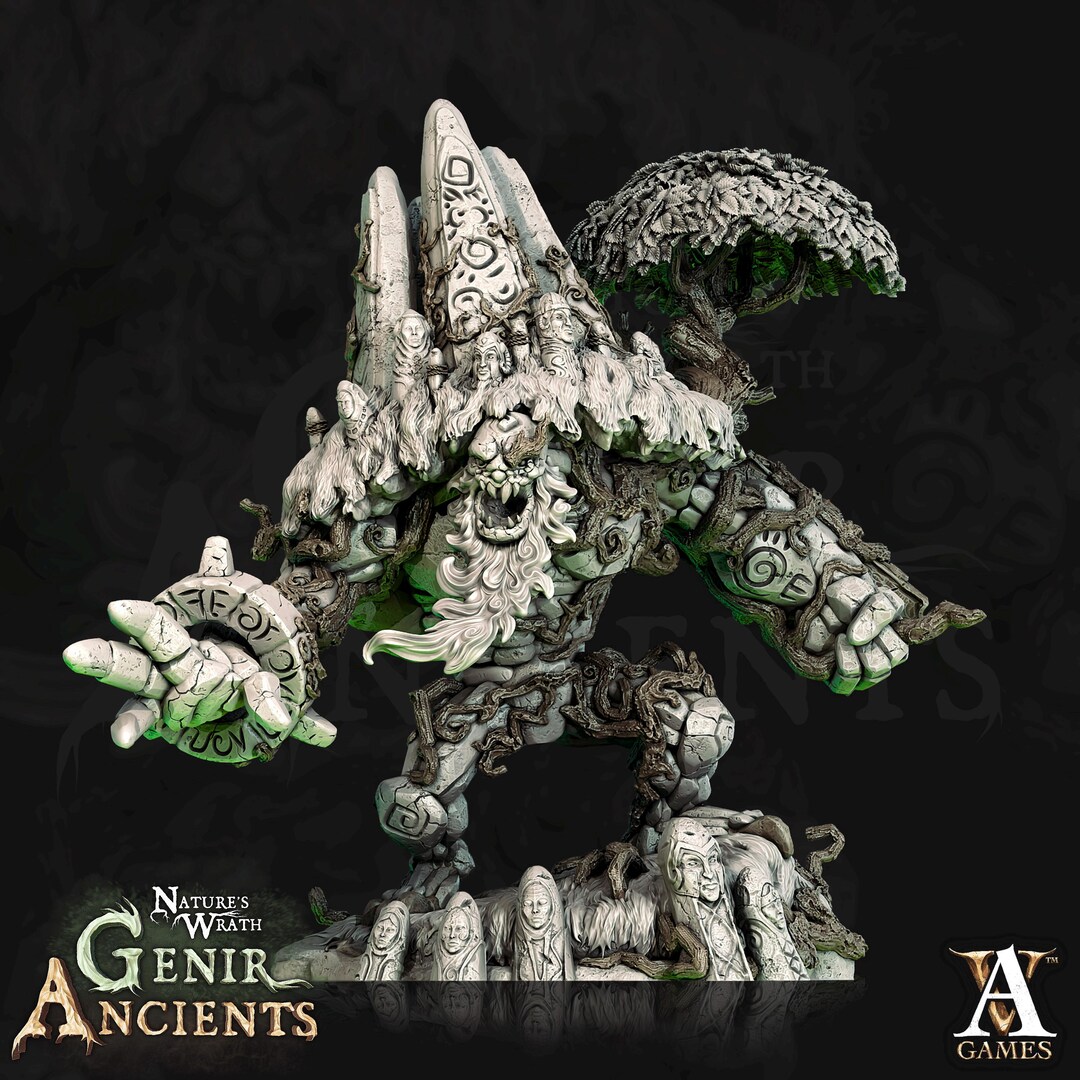 Elder Forest Elemental | Vengeful Nature Miniature | Archvillain Games ...