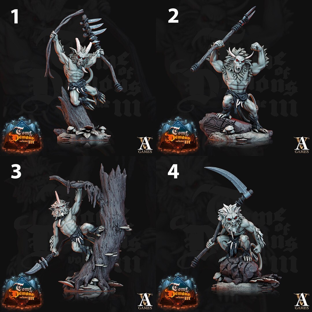 Teraton Quasit | Demon Miniature | Archvillain Games | Tome of Demons ...