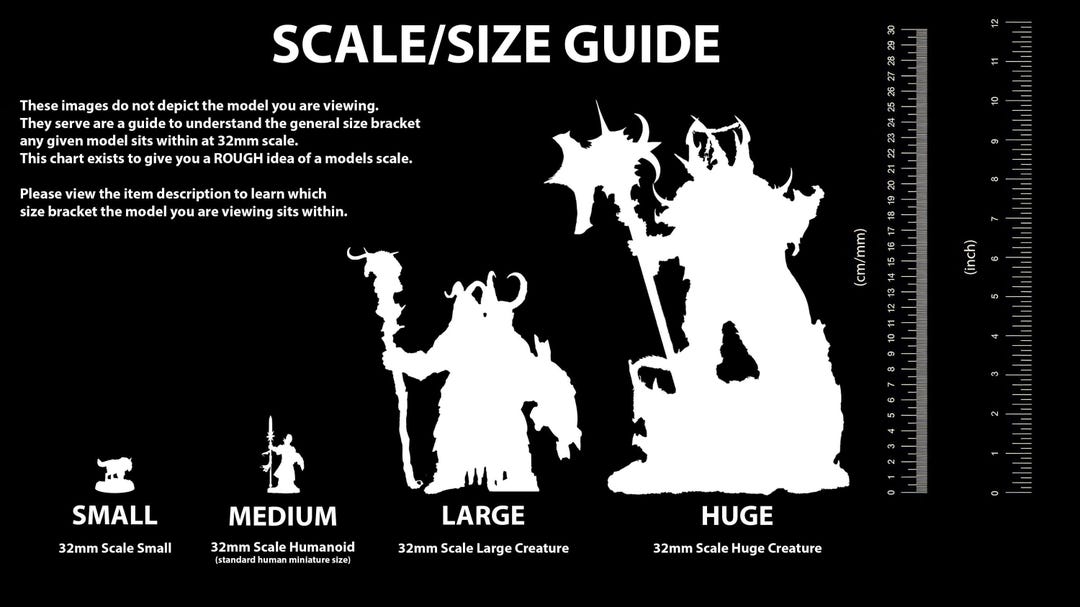 Kaftar Gnollrat Slaver 3D Printed Gnoll Creature Miniature for Tabletop ...