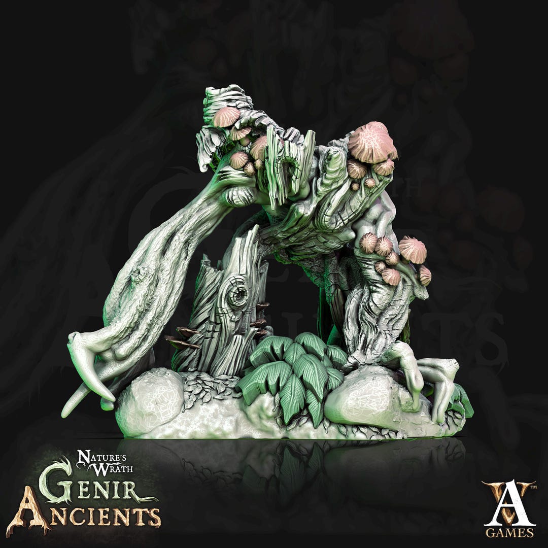 Treant Sapling | Vengeful Nature Miniature | Archvillain Games | Genir ...