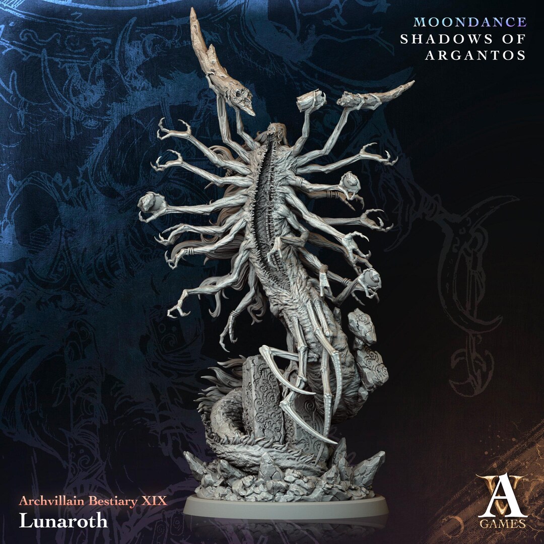 Lunaroth | Centipede Bug Insect Monster Miniature | Archvillain Games ...